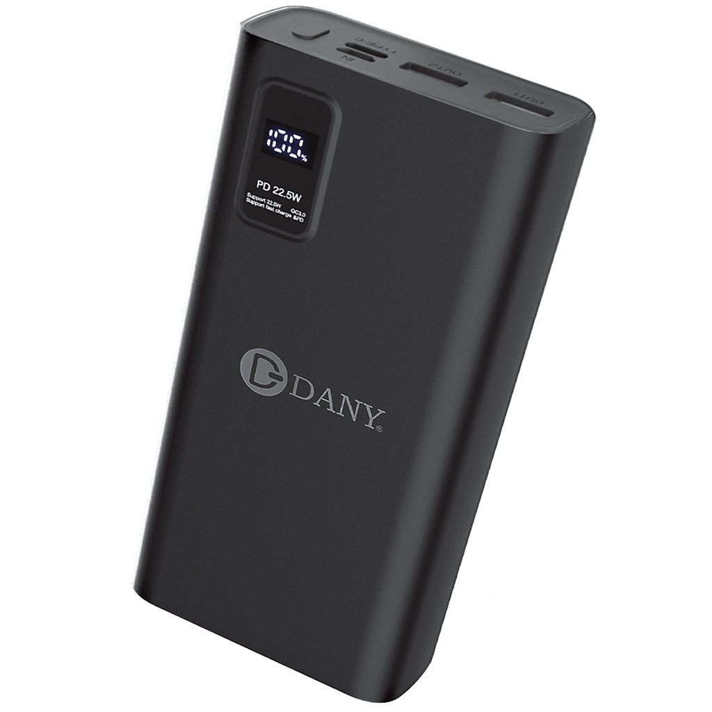 TITAN T-100 20000 Mah Black Power Bank – Dany Tech