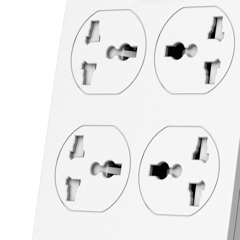 DANY PP1 4 POWER SOCKET 4 USB (18W PD CHARGER) | DANY TECH – Dany Tech