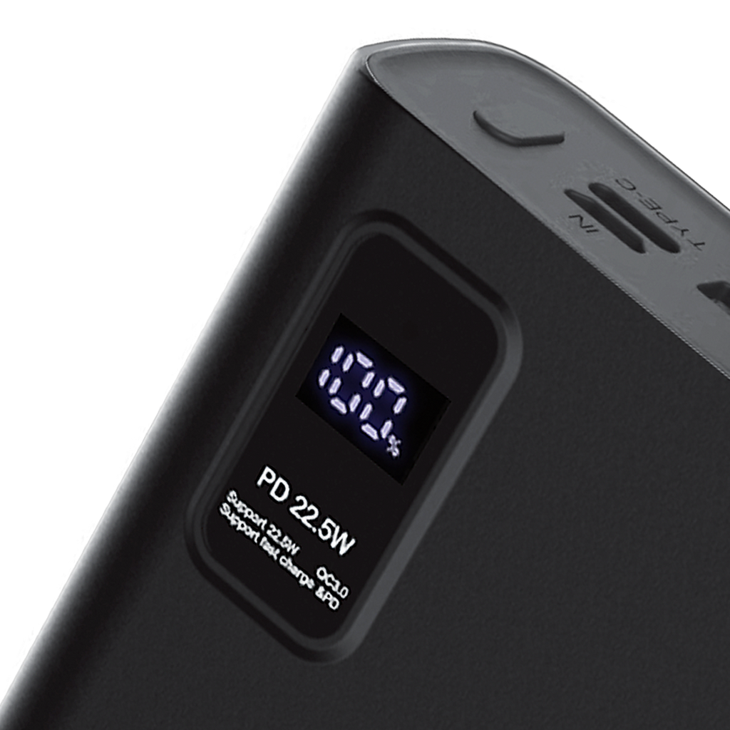 TITAN T-100 20000 Mah Black Power Bank – Dany Tech